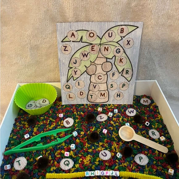 Toys | Chicka Chicka Boom Boom Sensory Bin Kit | Poshmark